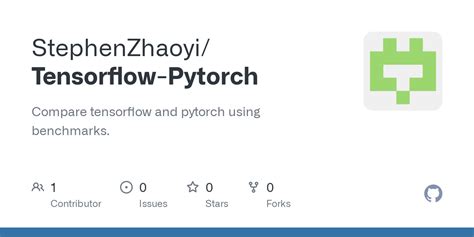 Github Stephenzhaoyi Tensorflow Pytorch Compare Tensorflow And