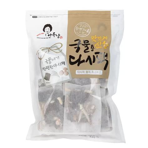 韓國昆布鯷魚高湯包 17公克 X 30入 519994｜costco好市多必買推薦