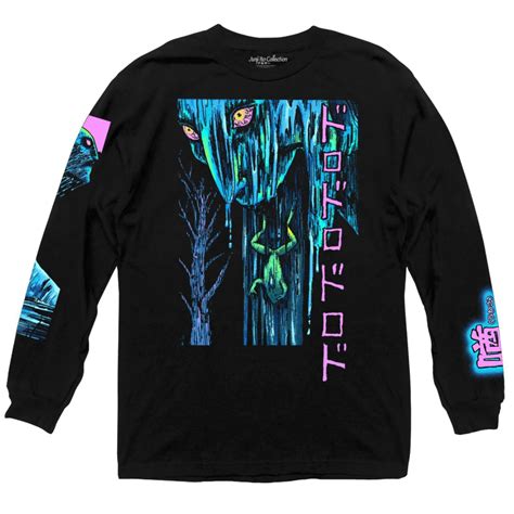 Japanese Brand × Streetwear Junji Ito Miss Fuchi Pukes A Frog Long
