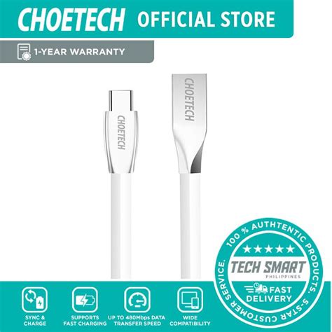 Choetech Usb C To Usb A Cable Ft Fast Charging Data Sync For