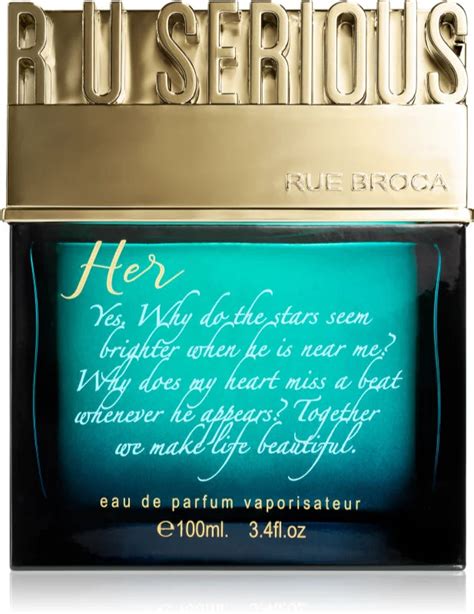 Rue Broca R U Serious Her Eau De Parfum 100 Ml My Dr Xm
