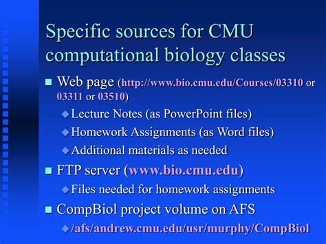 PPT Computational Biology Part Introduction PowerPoint Presentation ID