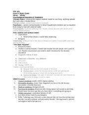 PSY 101 Exam 4 Study Guide PSY 101 Exam 4 Study Guide Movie Elling