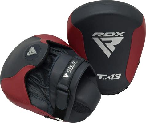 دستکش های تمرکز Rdx بوکس قلاب منحنی و دستگیره دست تار هدفون Padded