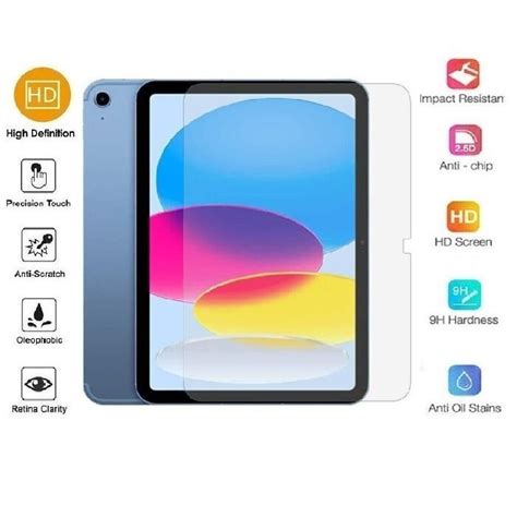 Apple Ipad 10 Nesil 109 A2696 A2757 A2777 Temperli 9h Kırılmaz Cam