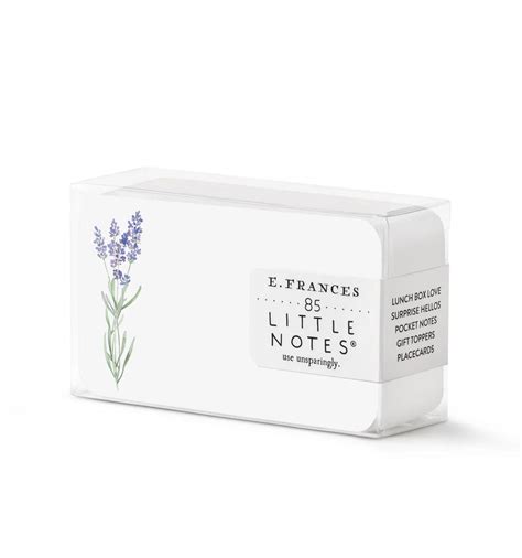 E Frances Little Notes Paper Luxe