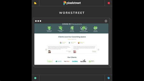 Our Custom Coded Website For Workstreet Shorts Websitedesign Youtube
