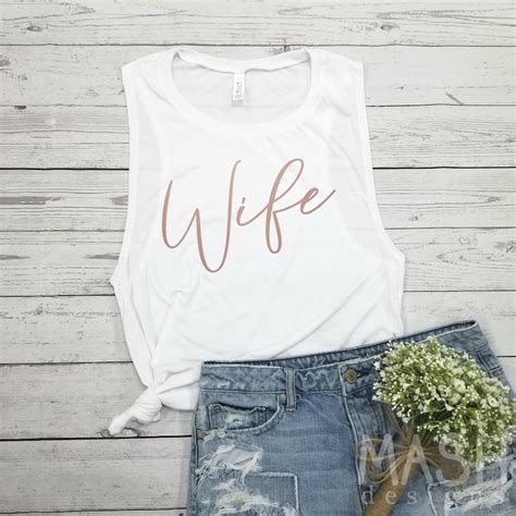 Wifey Tank Top Etsy