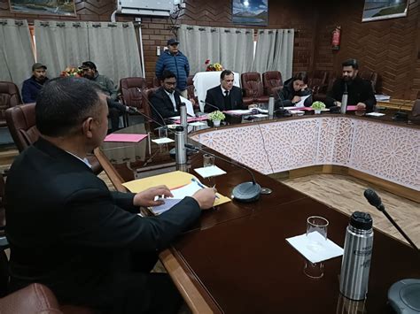 Principal District And Sessions Judge Kargil Convenes Under Trial
