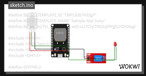 Sample Suhu Wokwi Esp32 Stm32 Arduino Simulator