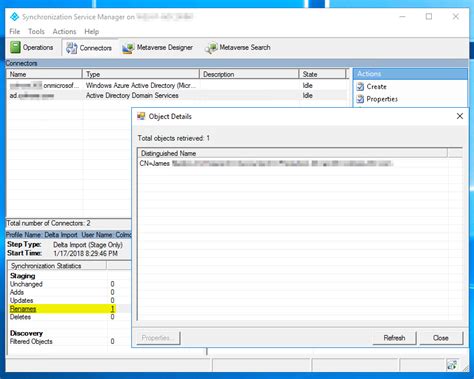 office 365 address missing from user synchronized
