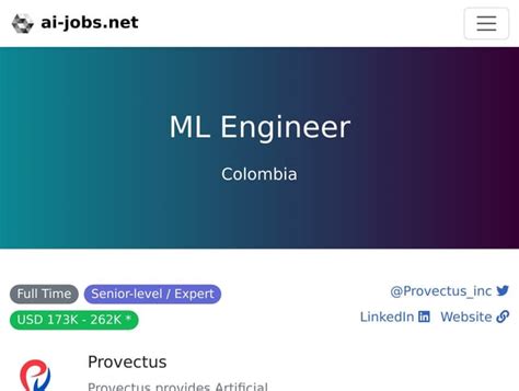 Hiring Ml Engineer In Colombia Raimljobs