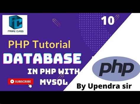 Tutorial 10 Database In PHP With MySQL How To Connect Database With PHP YouTube