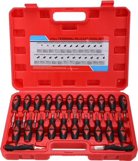 Amazon Com KUNTEC Terminal Release Tool Kit Piece Universal Wire Terminal Electrical
