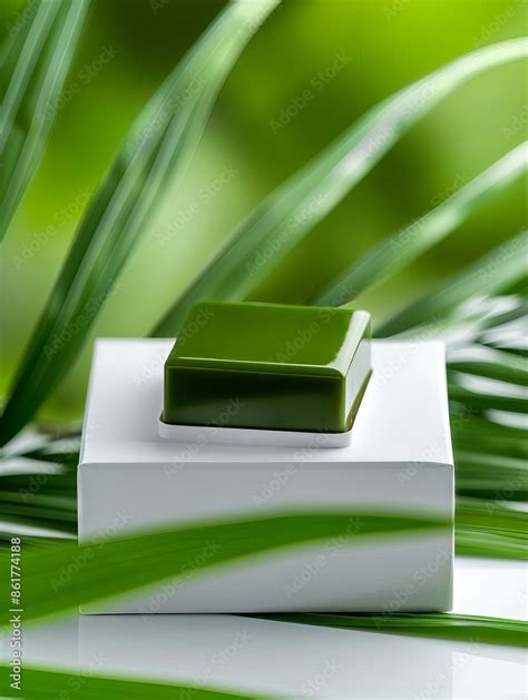 Mockup Of Dodol Pandan Text In A White Box Packaging Pandan Leave On