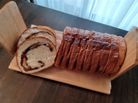 シナモンレーズンラウンド食パン【手軽に・ふわふわ食パン・パン教室】 【福岡県北九州市】ポリ袋で手軽に作るふわふわ食パンのパン教室