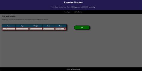 github mike11199 exercises mern app