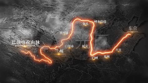 复古历史黄河流域地图ae模板ae模板下载编号7836148ae模板光厂vj师网