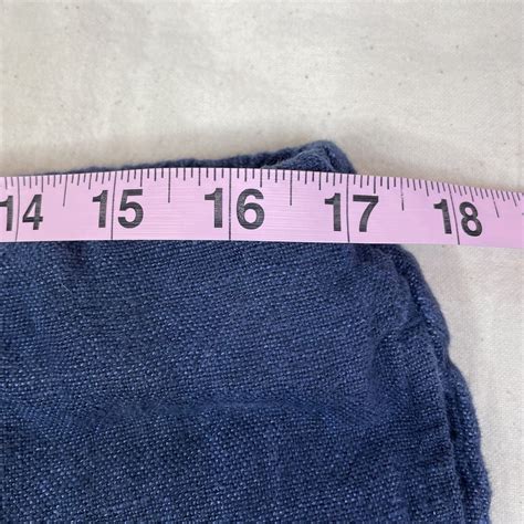 J Jill Pure Jill Wide Leg Pull On Blue Linen Pants M Gem