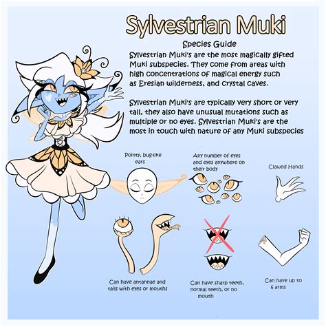 Species Guide Sylvestrian Muki On Toyhouse