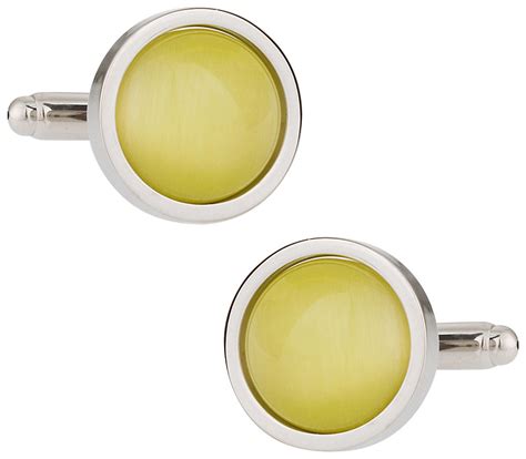 Bold Yellow Cufflinks Cuff Daddy