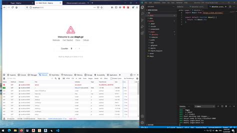 About Example Is Not Working · Issue 61 · Alephjs Aleph Js · Github