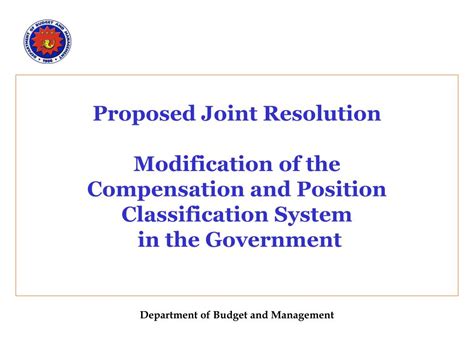 Ppt Proposed Joint Resolution Modification Of The Compensation And