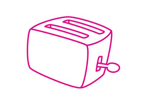 方便的面包机简笔画画法及图片大全 学院 摸鱼网 Σ っ °Д ° っ 让世界更萌~
