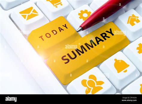 Text Caption Presenting Summary Business Approach Brief Statement Abstract Synopsis Concise