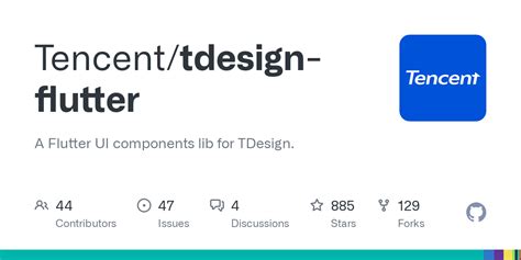 Tdesign Flutterreadmezhcnmd At Main · Tencenttdesign Flutter · Github