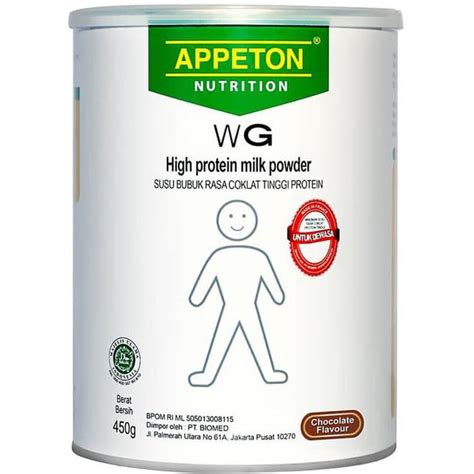 Jual Appeton Weight Gain Adult Coklat 450 Gr Shopee Indonesia