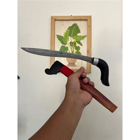 Jual Kawali Gechong Pamor Daun Padi Bucel Shopee Indonesia