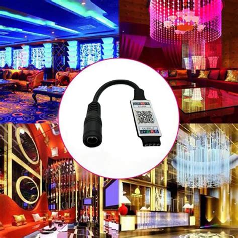 Led Bluetooth Rgb Controler Wireless Controller 5 24v 6a For Rgb 3528 5050 Stri 4 19 Picclick Ca