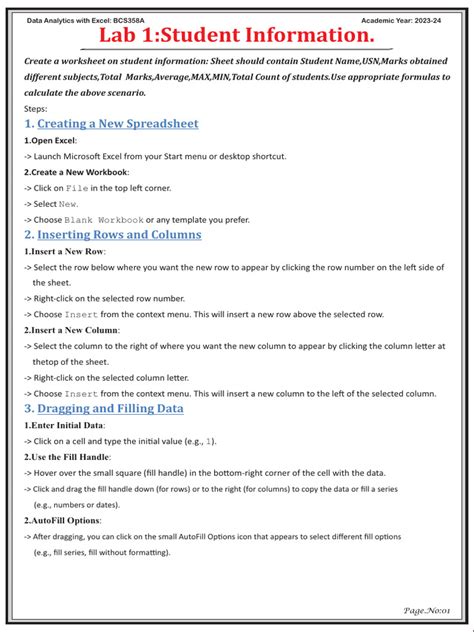 1 pdf microsoft excel computing
