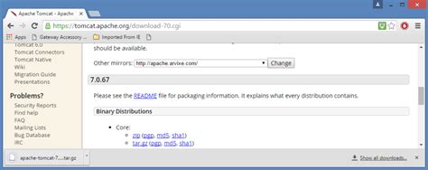 Relase Management Setup Tomcat Application Server Segin Technologies