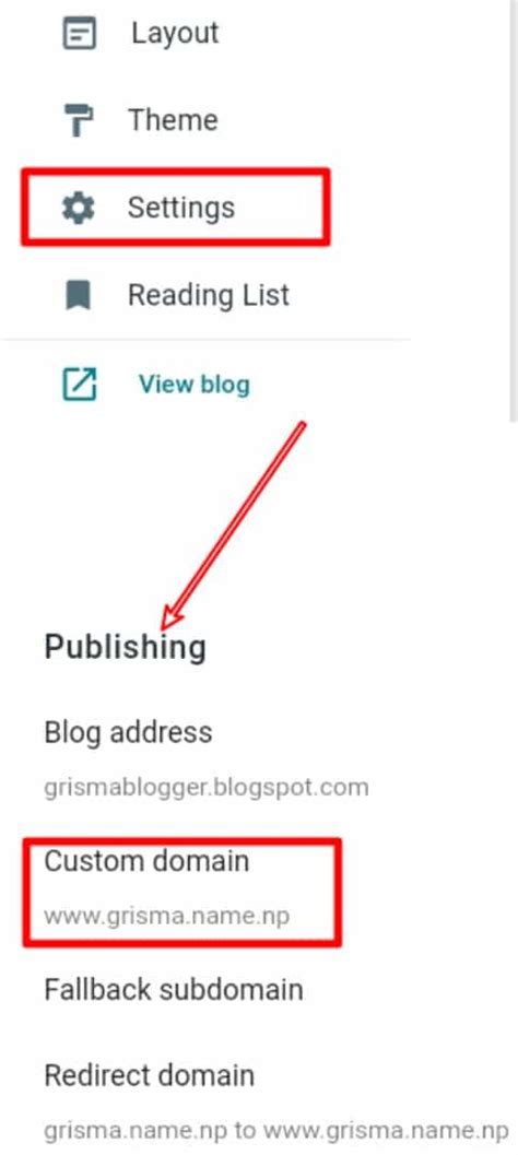 how to easily connect np domain with blogger 2024