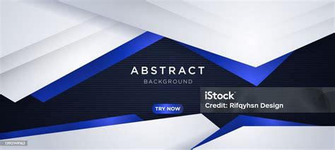 추상적인 다크 블루와 실버 그라데이션 페이퍼컷 기하학적 배경 현대 미래 지향적 인 배경 방문 페이지 책 표지 브로셔 전단지 잡지 모든 브랜딩 배너 헤더 프리젠 테이션 및