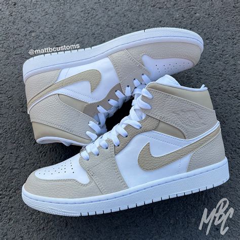 Og Colourway Create Your Own Custom Nike Jordan 1 Mid Trainers