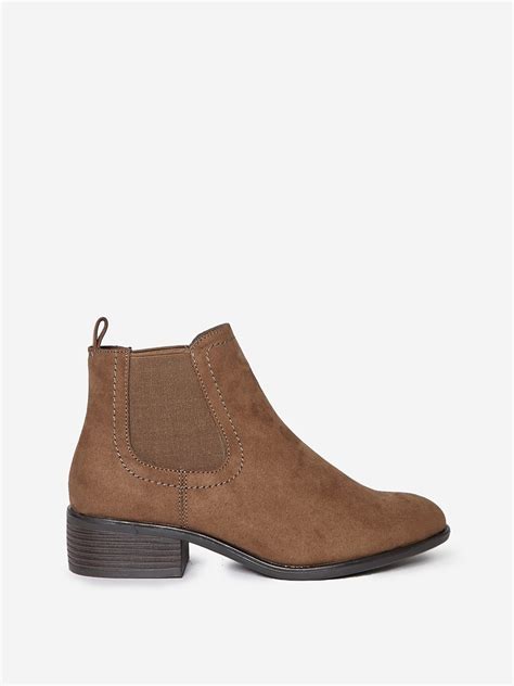 Buy DOROTHY PERKINS Women Brown Solid Mid Top Flat Boots Boots For