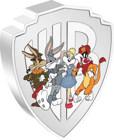2 Unze Silber Warner Brothers Der Zauberer Von Oz Looney Tunes 2023 Pp
