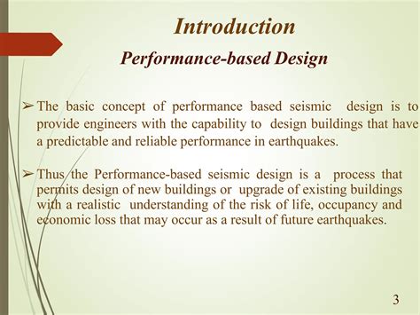 performance based design structural analysis and design pdf