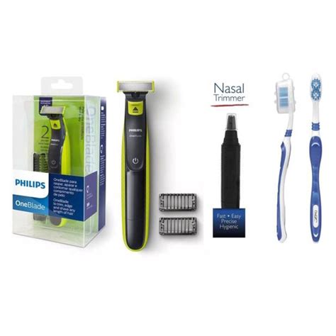 Barbeador Eletrico Philips One Blade Oneblade Qp2521 10 Seco Molhado E