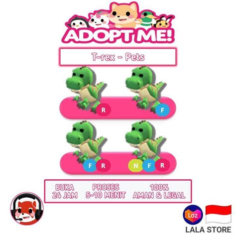 Adopt Me T Rex Roblox Lazada Indonesia