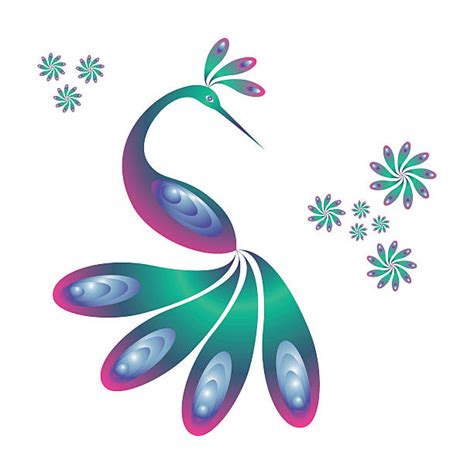 Royalty Free Dancing Peacock Clip Art Vector Images And Illustrations Istock