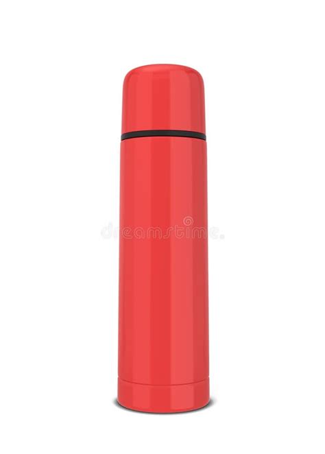 Diagram Showing Vacuum Flask Layers 3d Illustration Stock Illustration