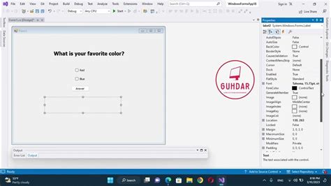 Visual C Lesson06 Checkbox Control Youtube
