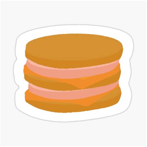 Lunchable Cracker Stacker Cracker Sandwhich Sticker For Sale By