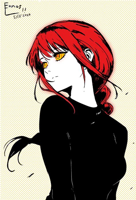 Makima Chainsaw Man Drawn By Ennosli Danbooru