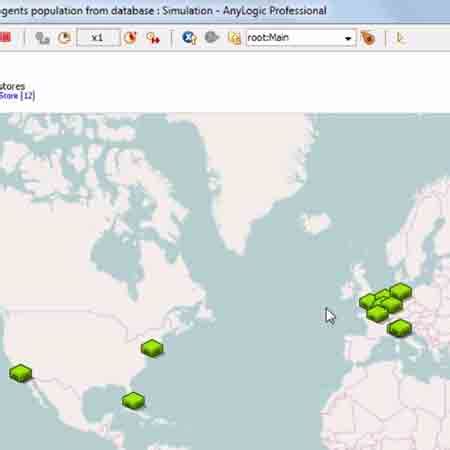 Placing Agents On The GIS Map AnyLogic Simulationssoftware