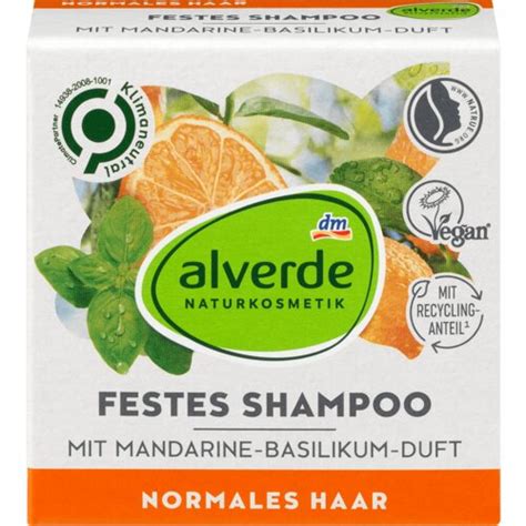 Alverde Naturkosmetik Čvrsti šampon mandarina g ePonuda